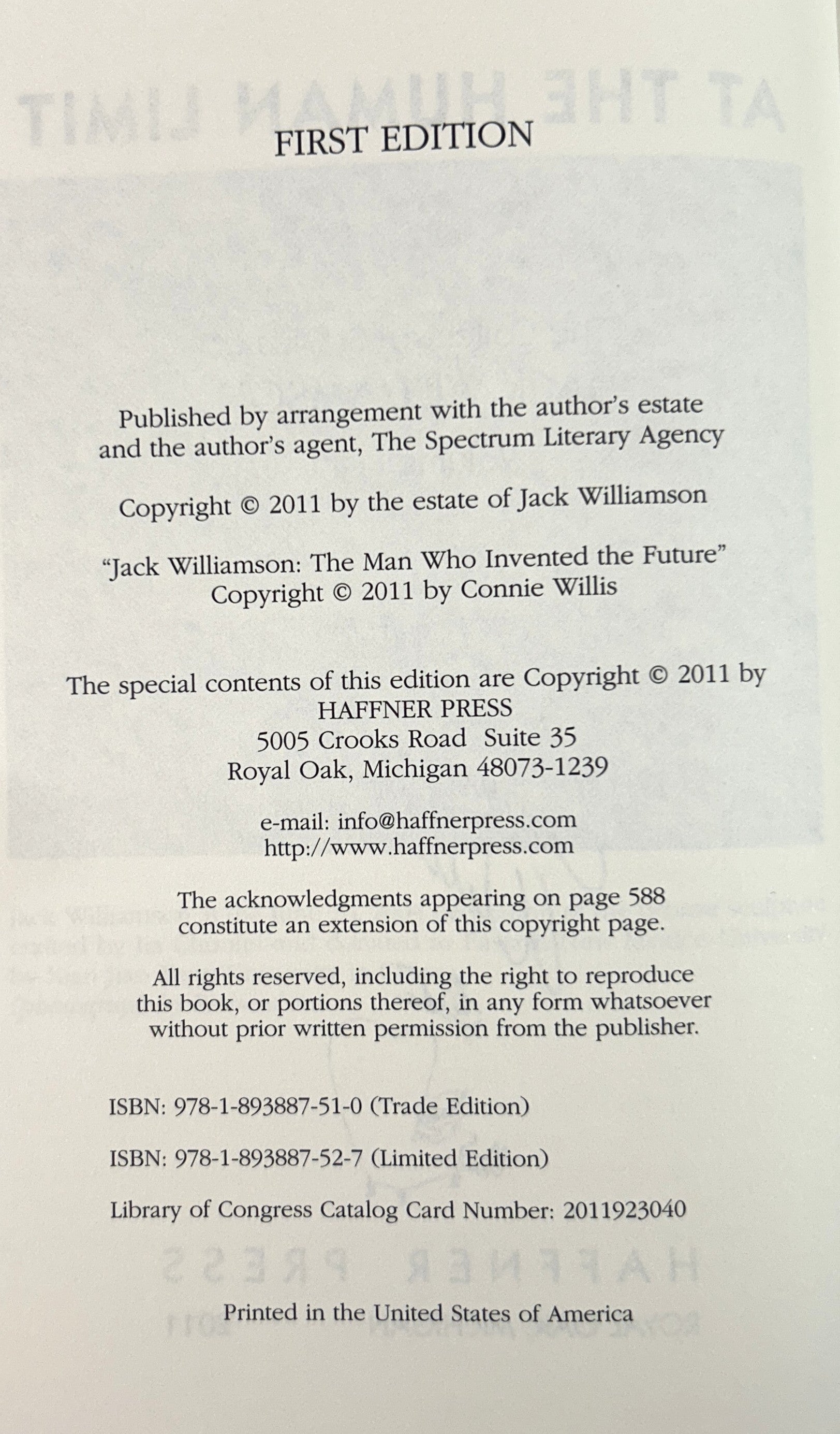 Complete 8 Volume Set of Collected Stories of Jack Williamson c 2000s ...